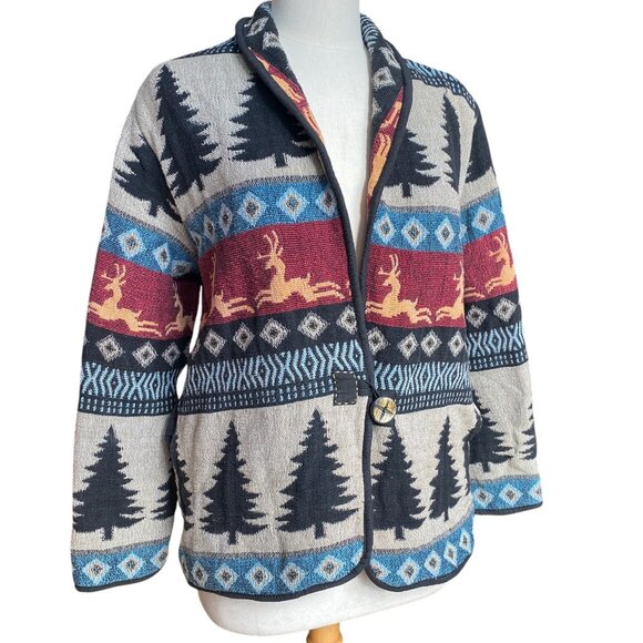 Flashback | Jackets & Coats | Vintage Flashback Winter Print Tapestry ...